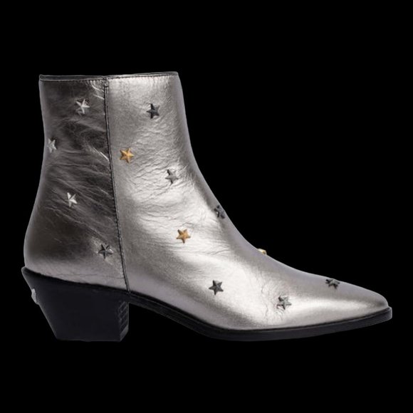 Zadig & Voltaire | Shoes | Nwt Zadig Voltaire Tyler Vintage Metal Mix ...